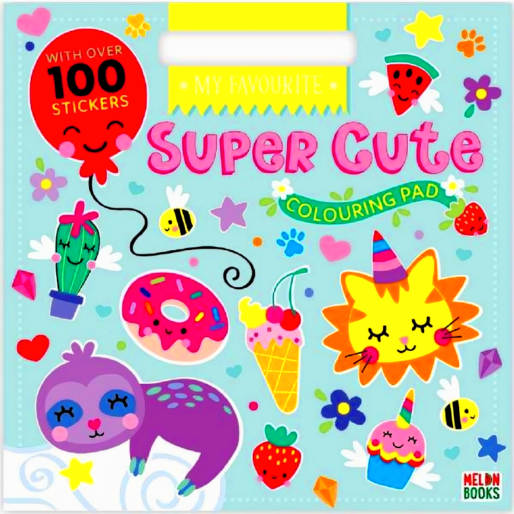Super cute colouring pad – Incredible Brands Barnsley